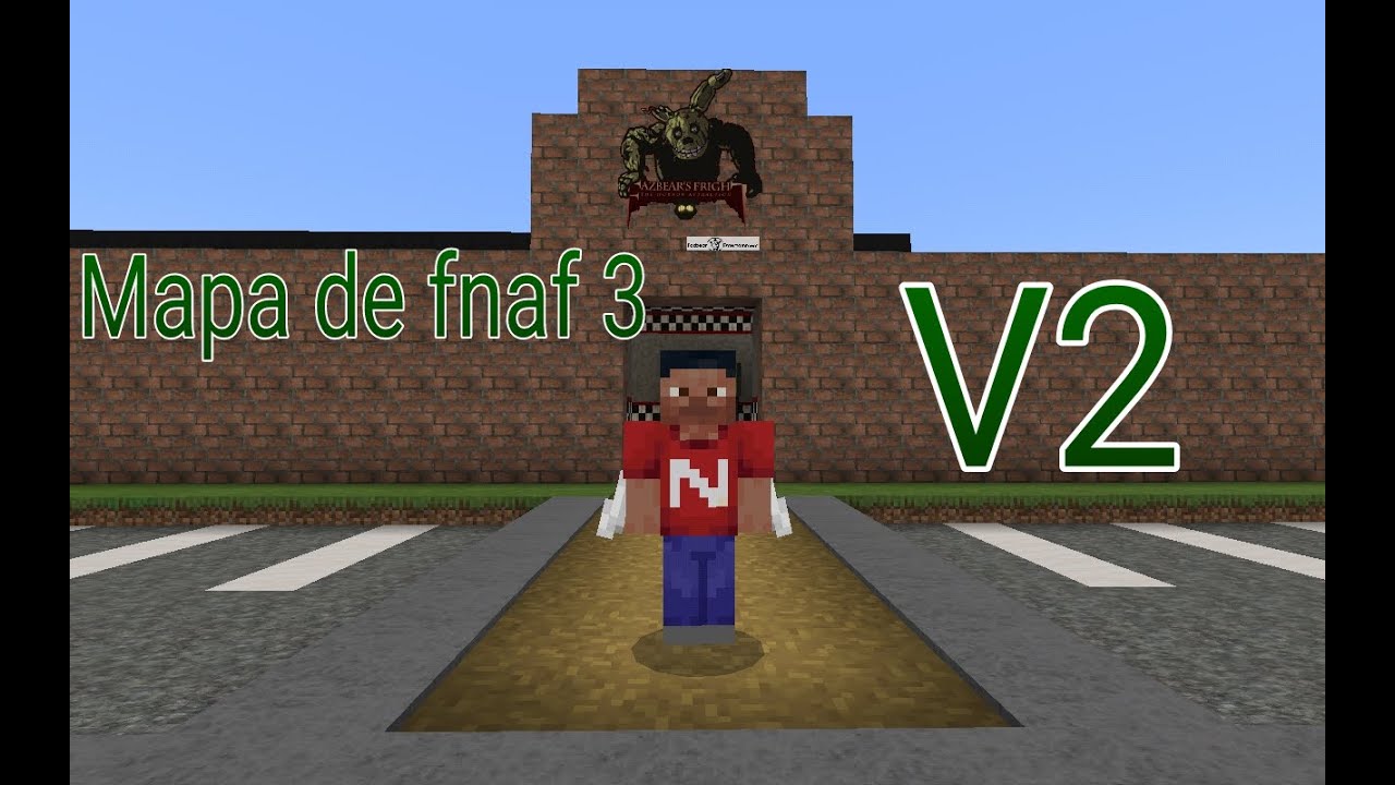 Mapa de fnaf 3 v2 para minecraft pe 1.16.201 - YouTube