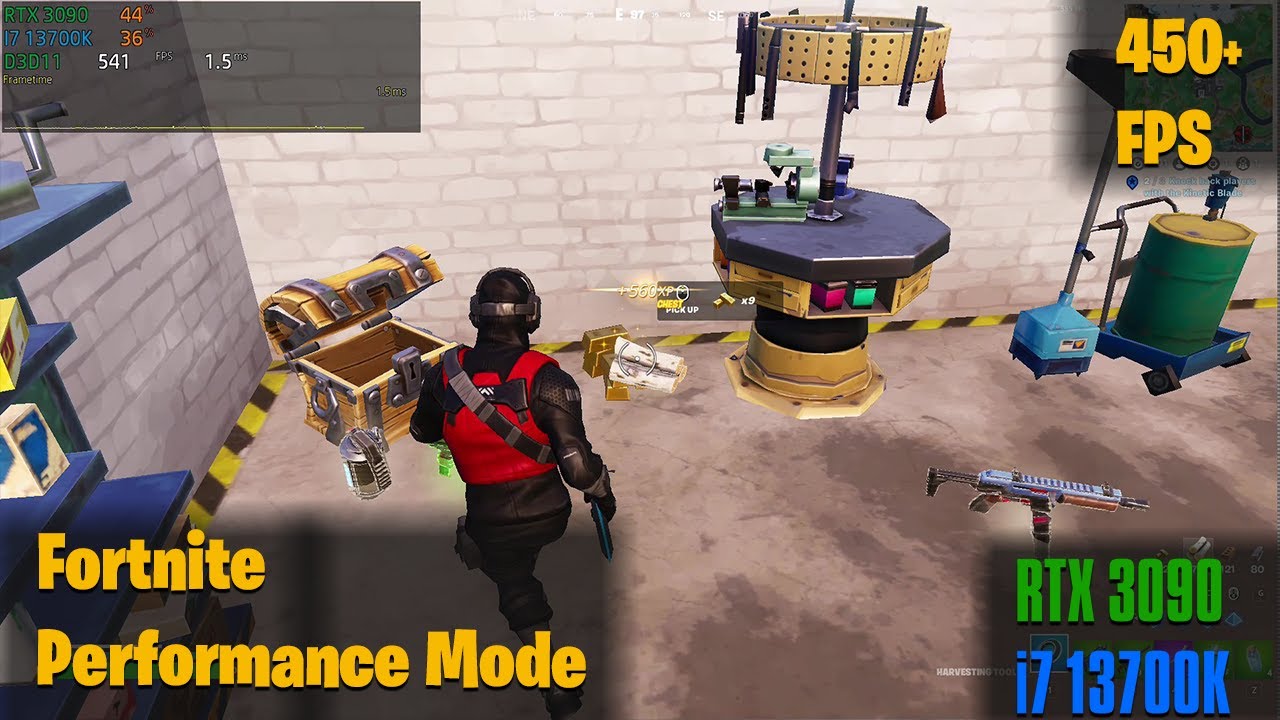 i7 13700K & RTX 3090 - Fortnite Performance Mode - Chapter 4 S2 - YouTube