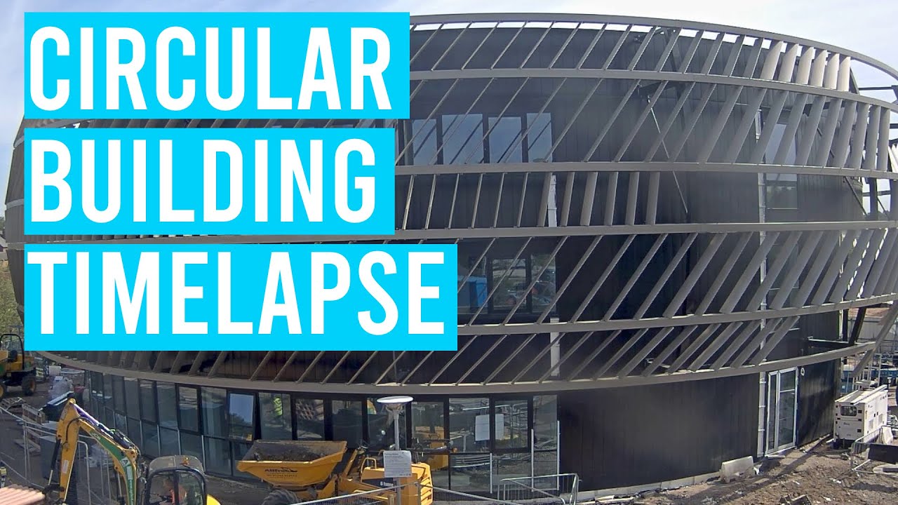 Amazing circular building made to look like a Raleigh Chopper wheel ...