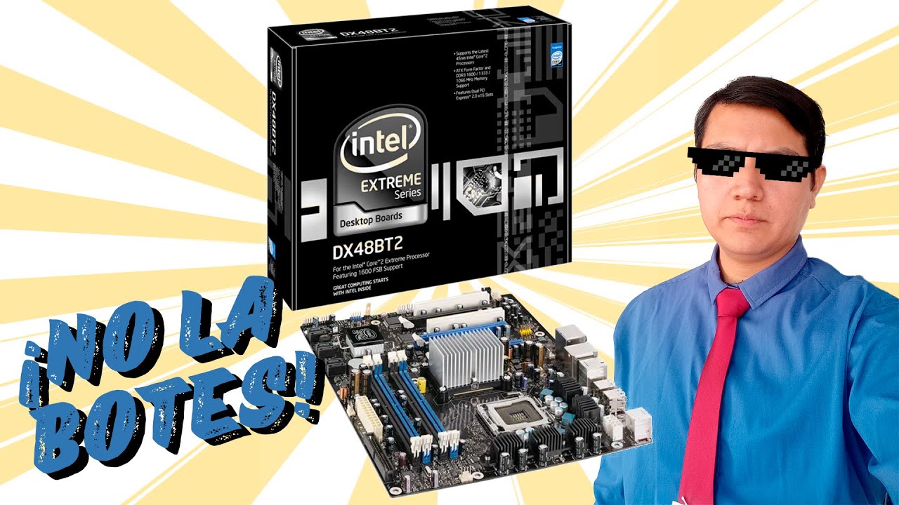 Placa Intel DX48BT2 no reconoce ningún dispositivo - YouTube