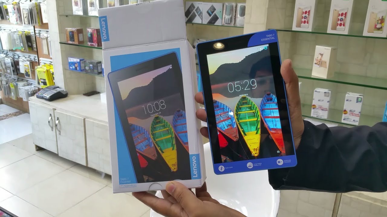 Lenovo Tab3 7 Essential Blue - YouTube
