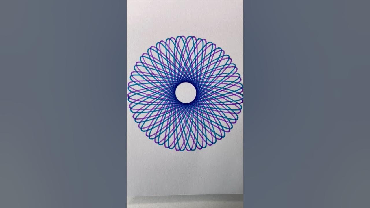 The Art of Spirograph: Soothing Patterns for Relaxation - YouTube