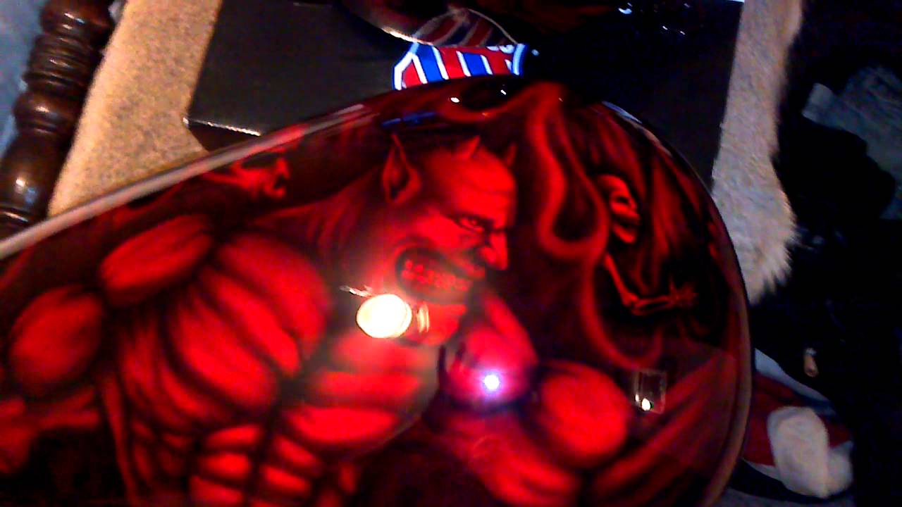 Kandy apple red gas tank harley lowrider - YouTube