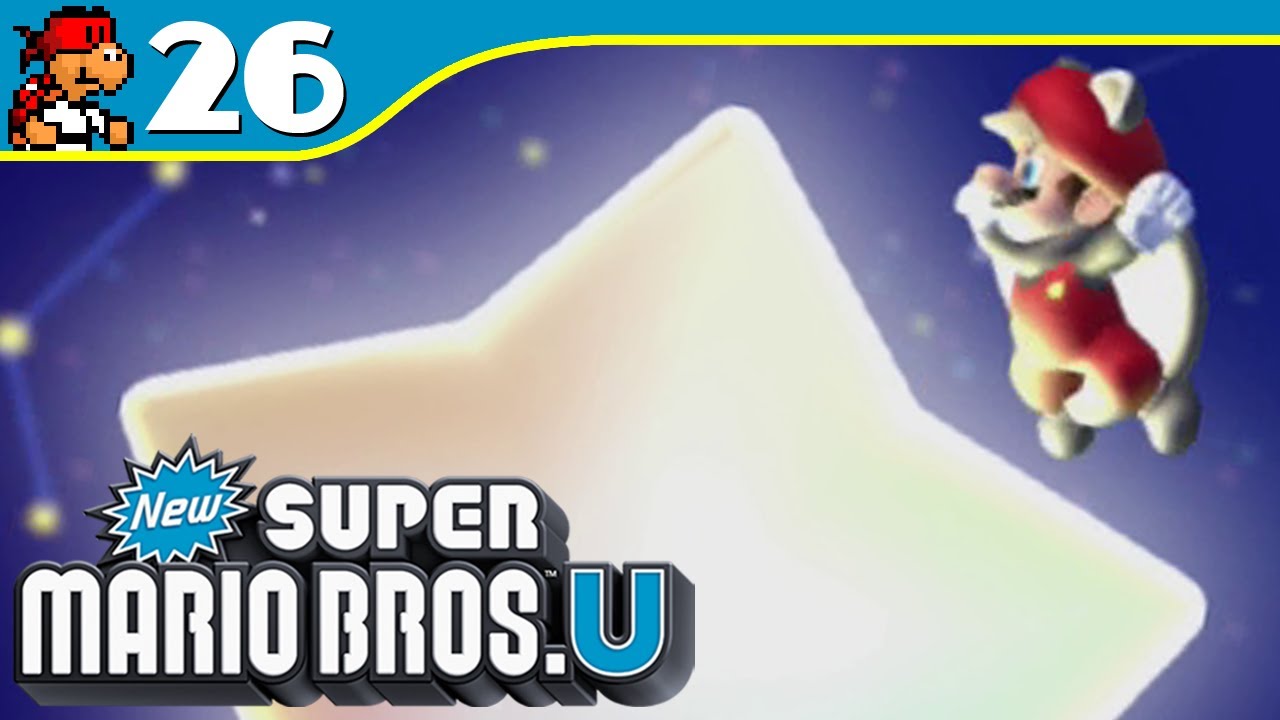 New Super Mario Bros. U | Spinning-Star Sky - Frosted Glacier-1 - 26 ...