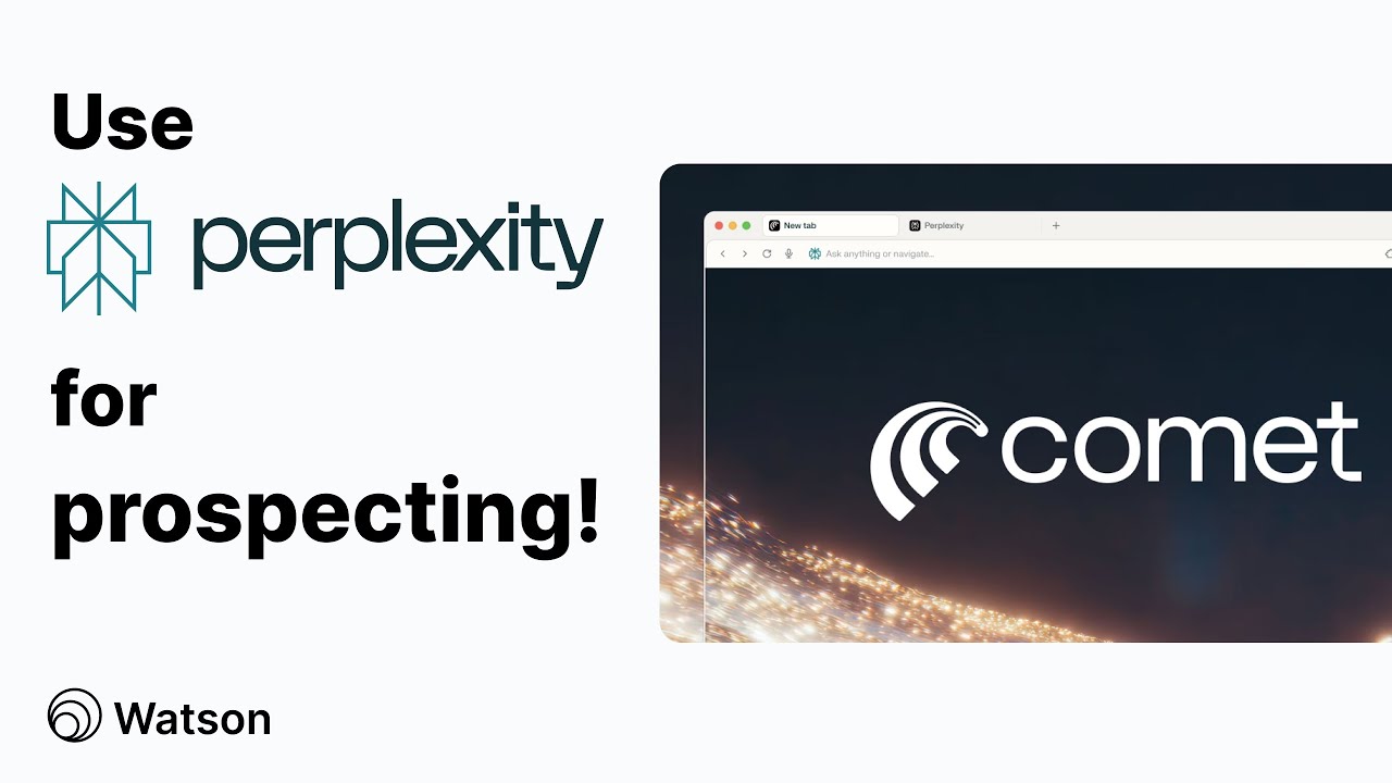 Perplexity’s Comet Browser: The New Prospecting Tool (Step-By-Step ...