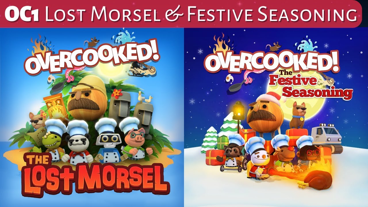 Overcooked! All You Can Eat: OC1 Lost Morsel & Festive Seasoning - YouTube