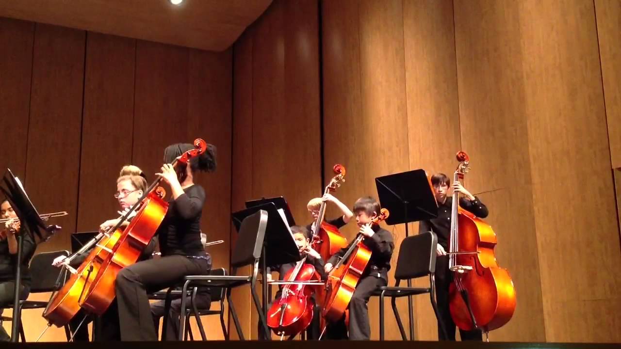 Darren's First Orchestra Concert - Ancient Hunters - YouTube