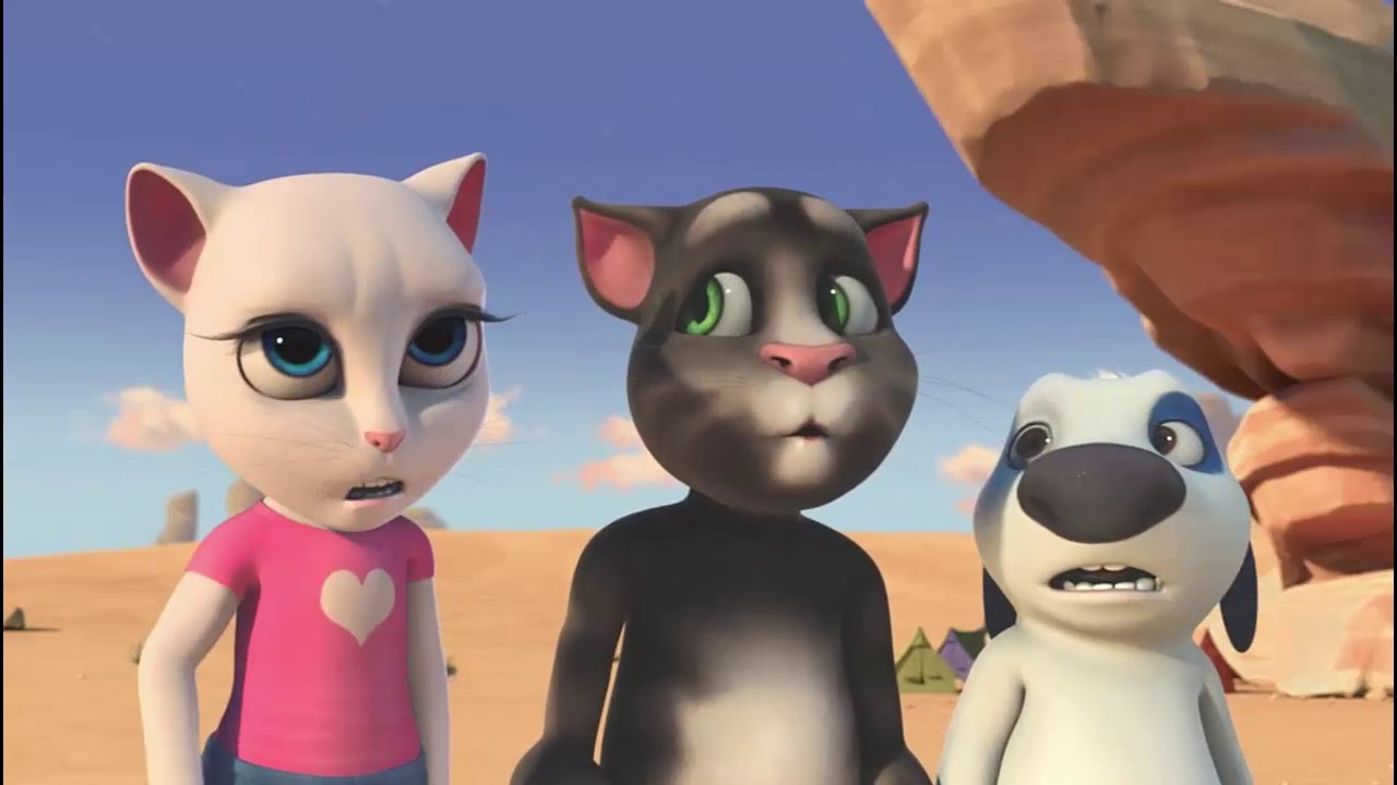 Talking Tom and Friends - A Man on the Moon - Ep1 / Cartoons For Kids ...