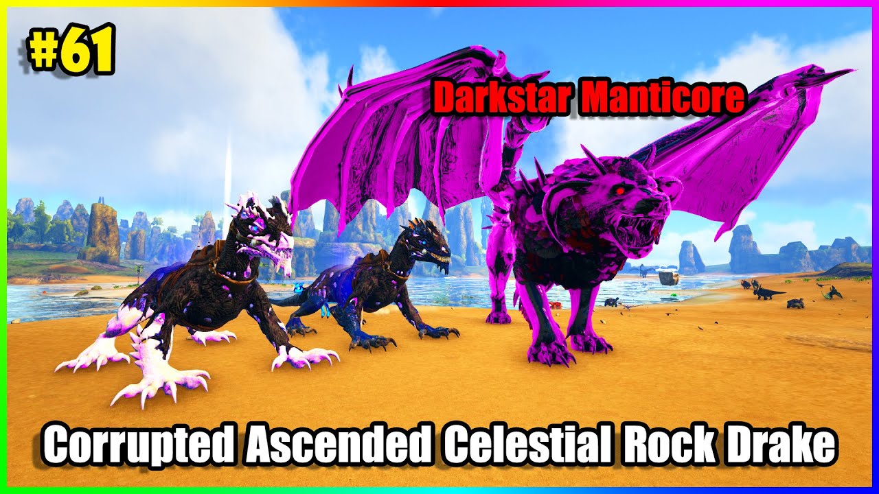 ARK: The Center #61 - Darkstar Manticore, Thu Phục Spirit Rex, Tiến Hóa ...
