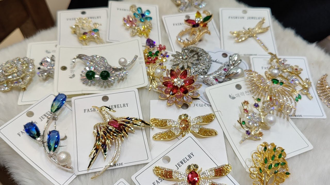 luxury hijab pin/Korean diamond cut jewellery hijab pin with price ...