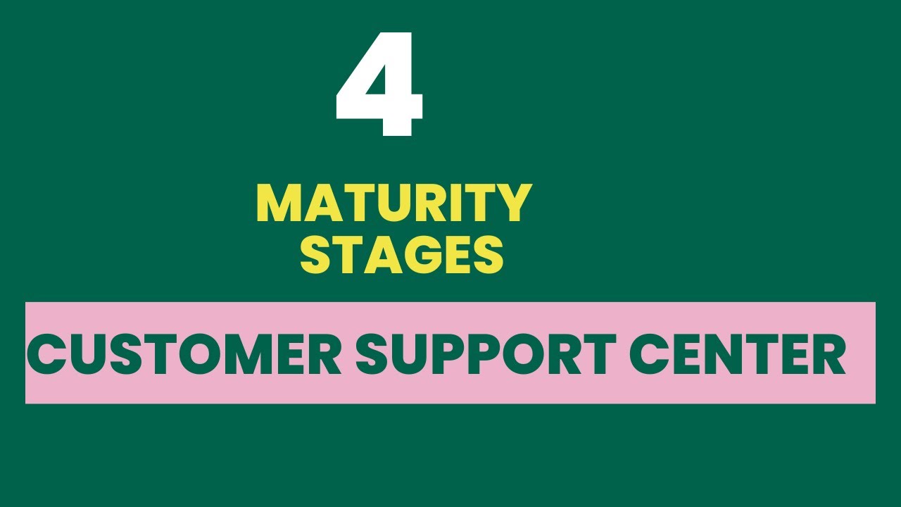Customer Support.Help Desk/Service Desk Maturity Stages - YouTube