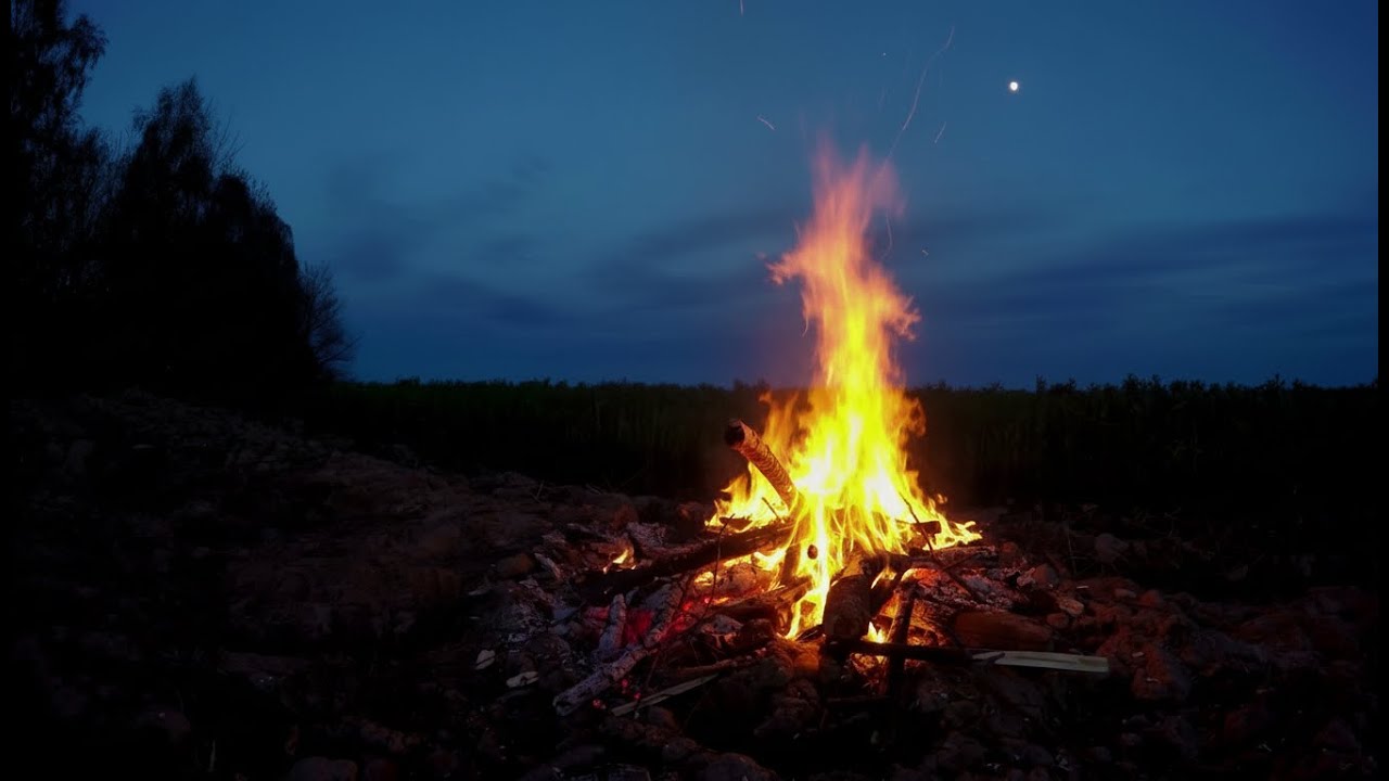 Campfire Storytime Ambience — Soft Fire Crackle for Bedtime & Reading ...
