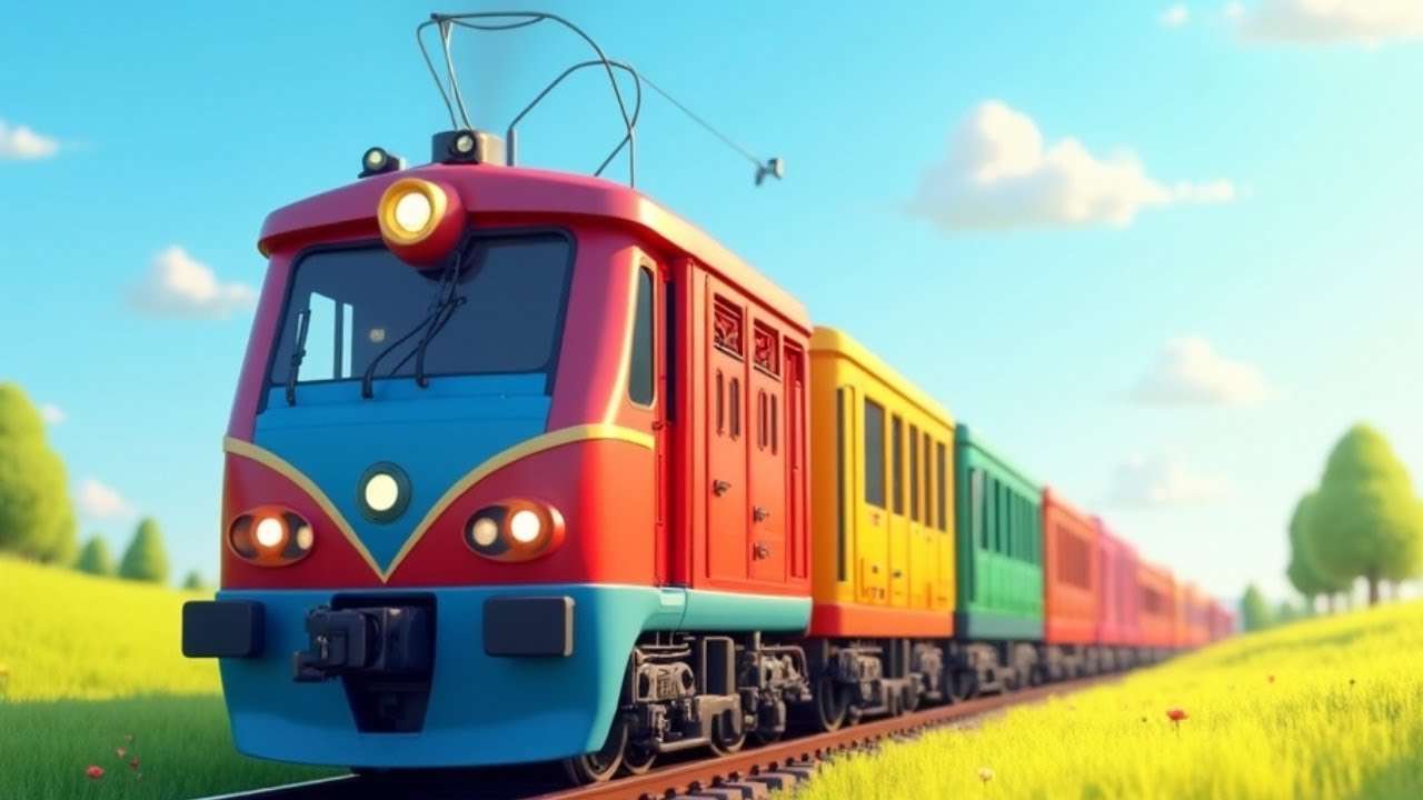 Lagu kereta api anak anak l Lagu anak anak populer - YouTube