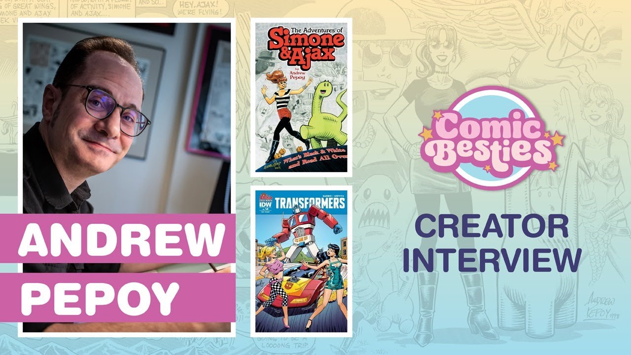 Comic Besties Creator Interview: Andrew Pepoy - YouTube