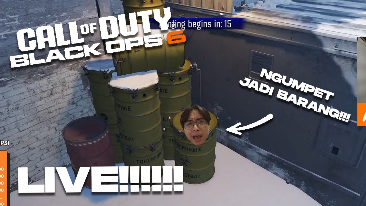 🔴LIVE - MAIN PROP HUNT DI COD !!!!! | Call of Duty Black ops 6 - YouTube