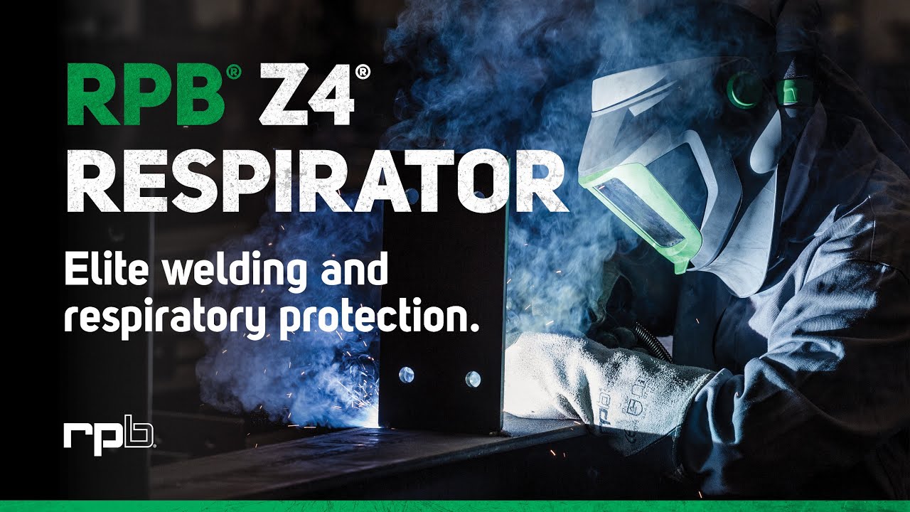 Z4 Welding/Grinding Helmet | RPB Safety - YouTube