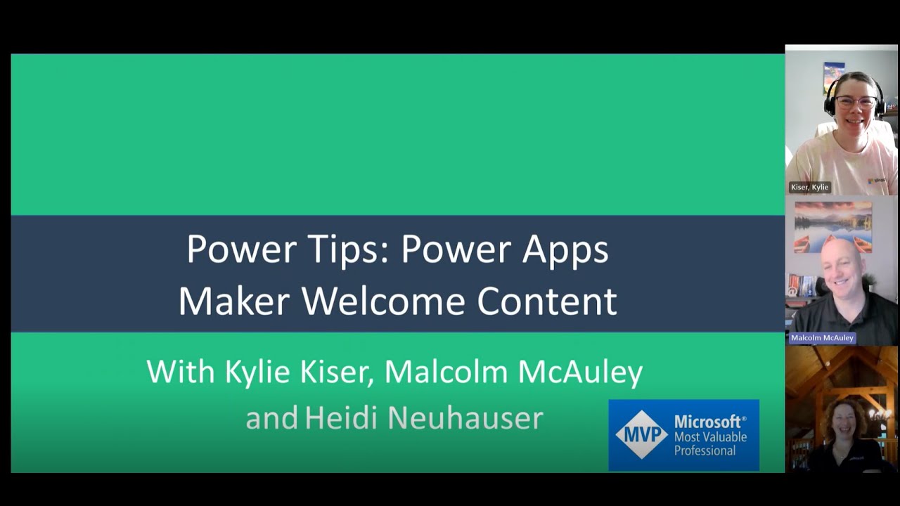Power Tips: Maker Welcome Content Demo & Discussion - YouTube