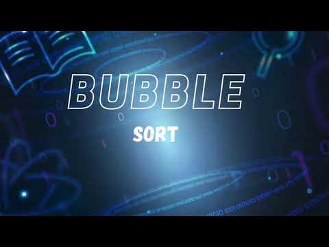 Bubble sort program step by step - YouTube