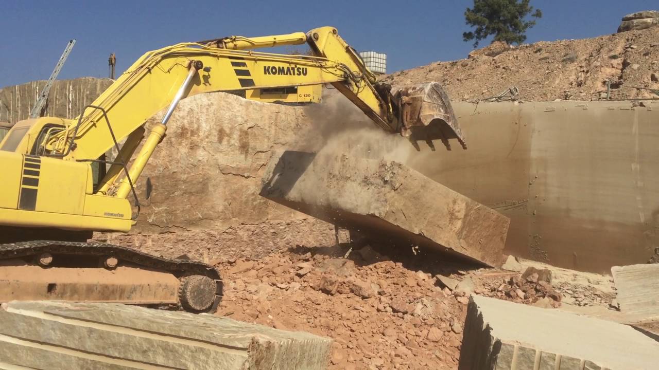 Cantera proceso de extracción - YouTube