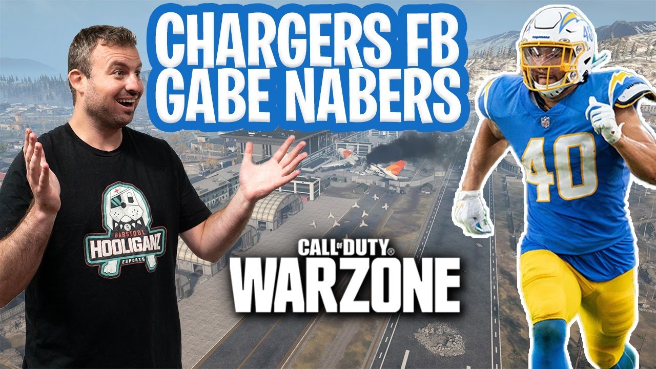 Dominating Verdansk With LA Chargers Secret Weapon Gabe Nabers - YouTube