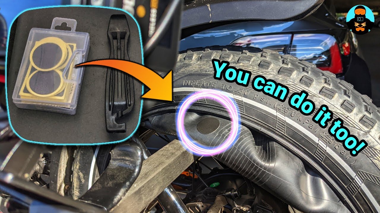 How to patch a fat tire inner tube without removing the wheel $ave ...