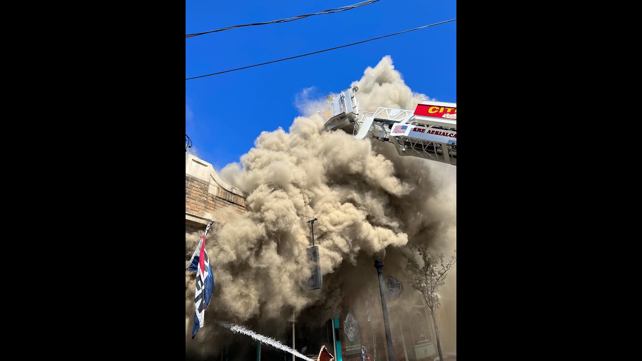 Multiple Alarm Structure Fire, Seymour CT - YouTube