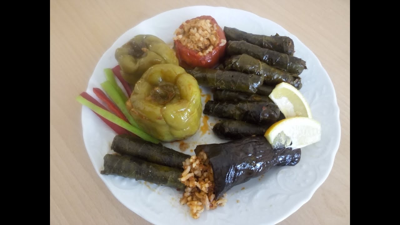 MİX DOLMA на оливковом масле ОЧЕНЬ вкусно!!!! - YouTube
