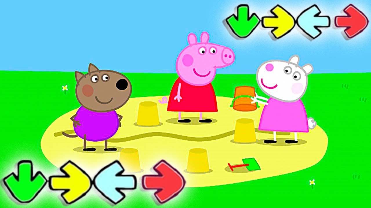 Peppa Pig Family in Friday Night Funkin - Peppa Pig FNF - YouTube