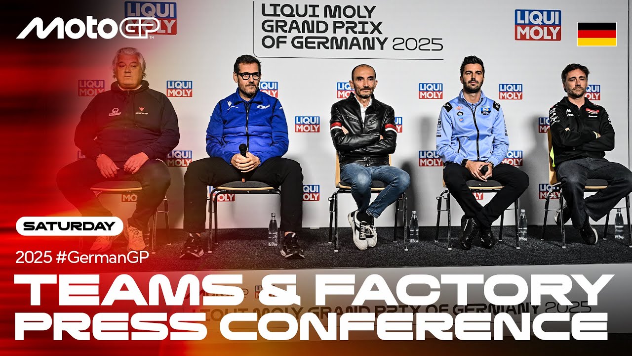 Team Managers Press Conference: Ducati & Yamaha 🎙️ | 2025 German GP ...