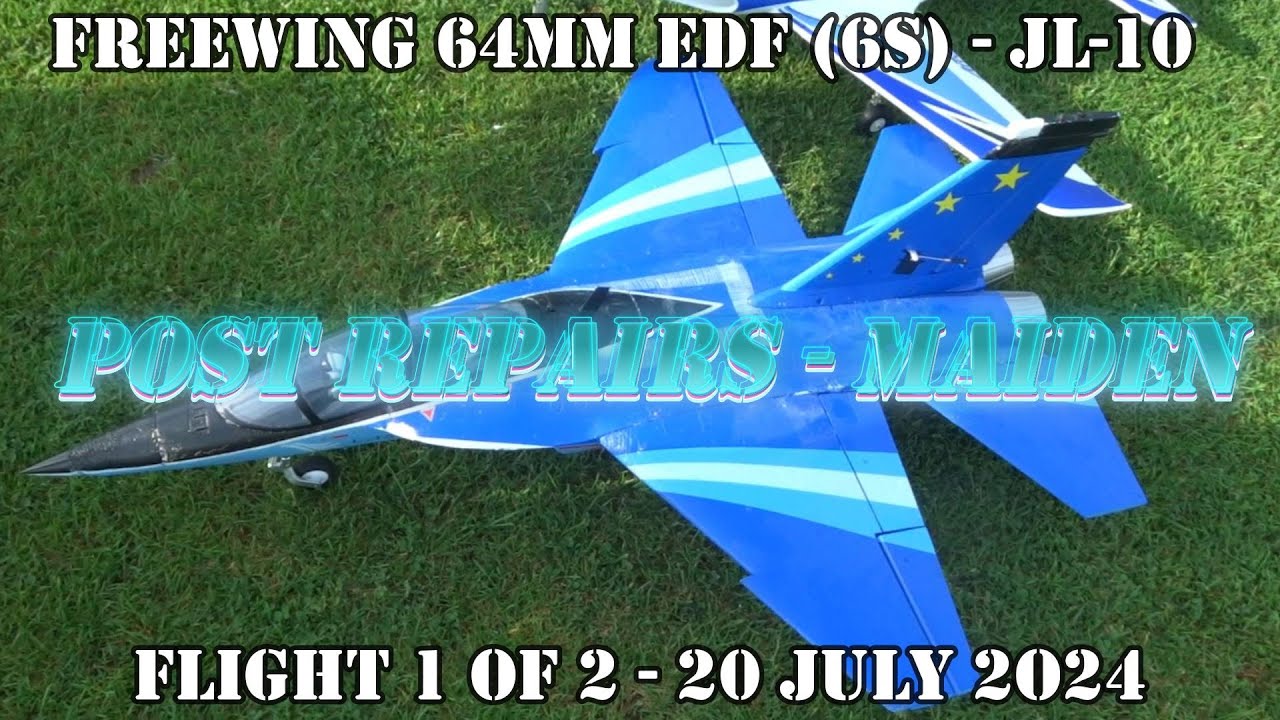 FT Flying Session 10 - JL10 - Flight 1 of 2 on 20 July 2024 - YouTube