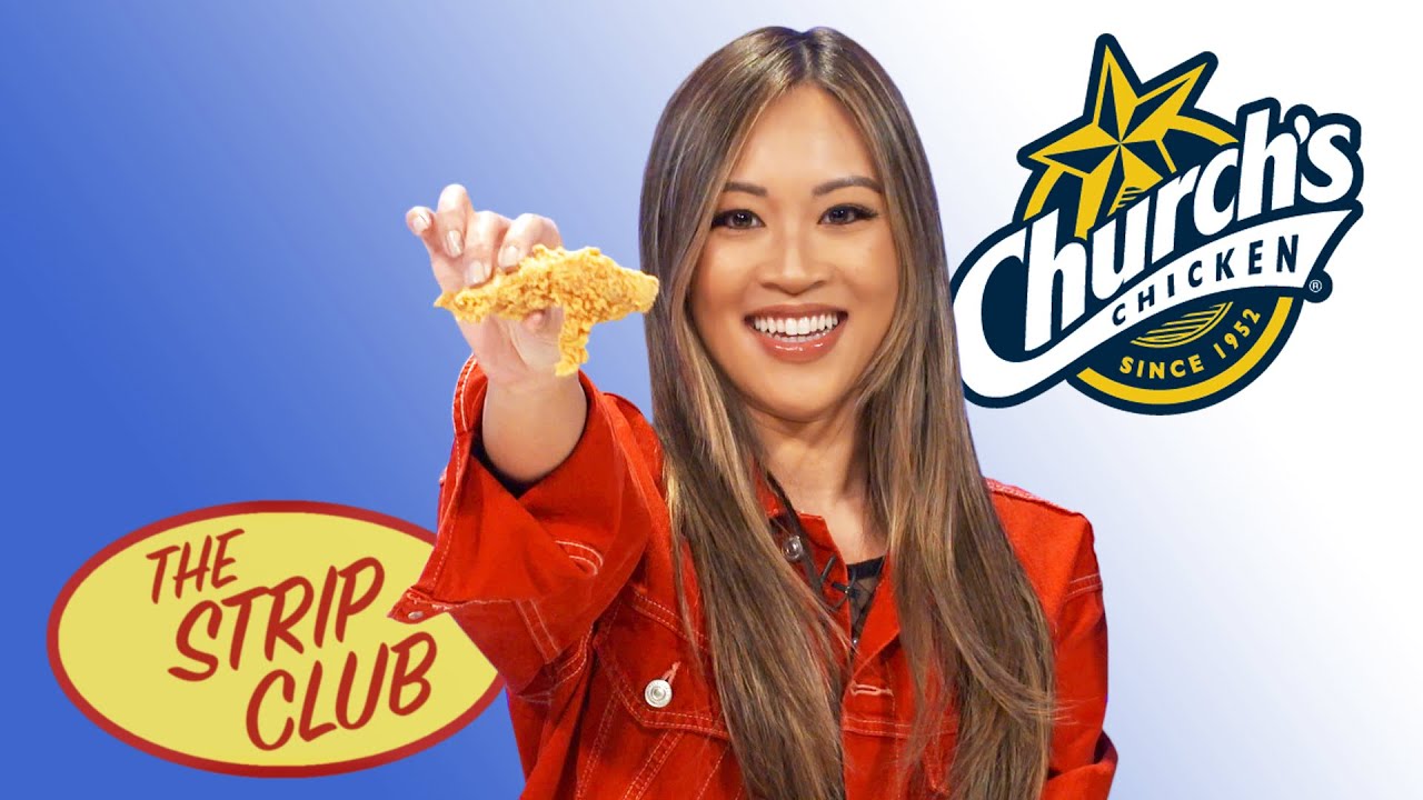 Church's Chicken Strip Taste Test | The Strip Club | Yahoo! Lifestyle ...