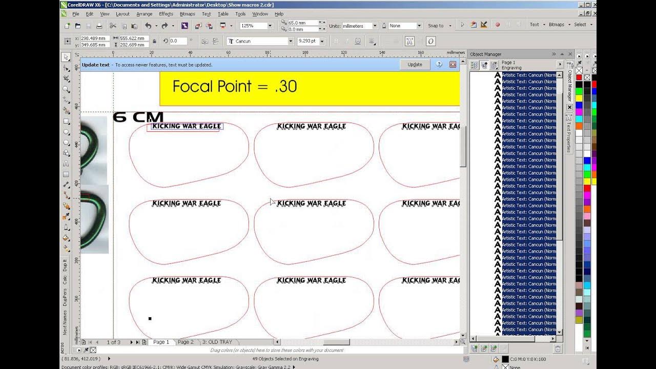 Corel Macros - custom macros examples - YouTube