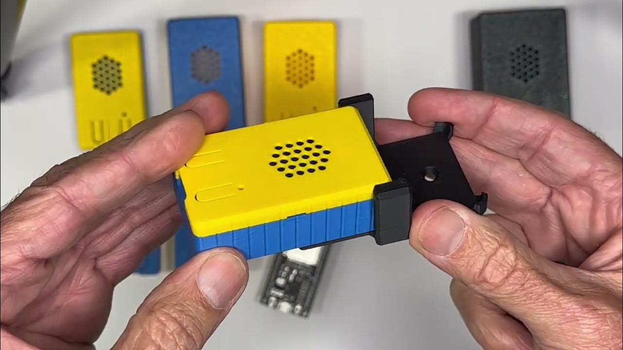 ESP32 DevKit C with CP2102 Case Kit 3D Print Model - YouTube