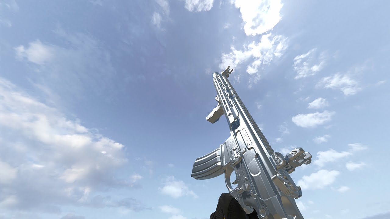 I Unlocked SOLID PLATINUM Camo (Combat Master) - YouTube