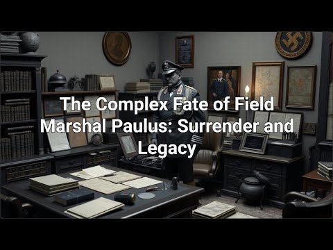 The Complex Fate of Field Marshal Paulus: Surrender and Legacy - YouTube