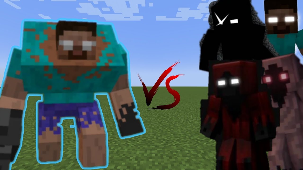 Mutant herobrine vs All OP Entity - YouTube