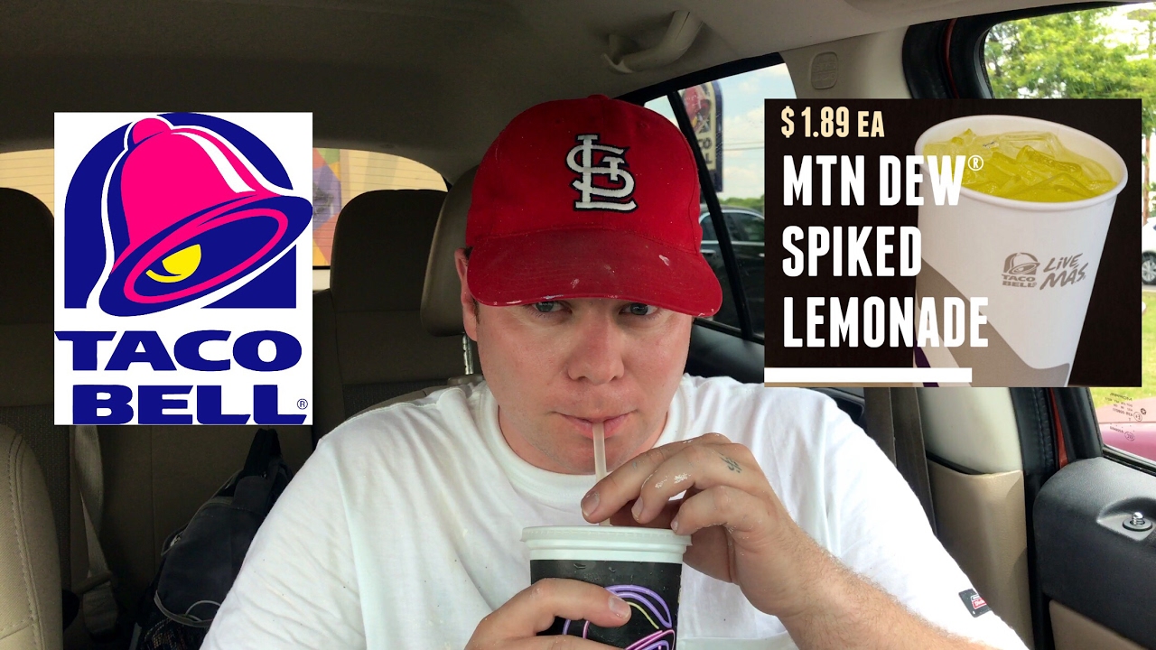 TACO BELL MOUNTAIN DEW SPIKED LEMONADE FOUNTAIN DRINK REVIEW THE ...