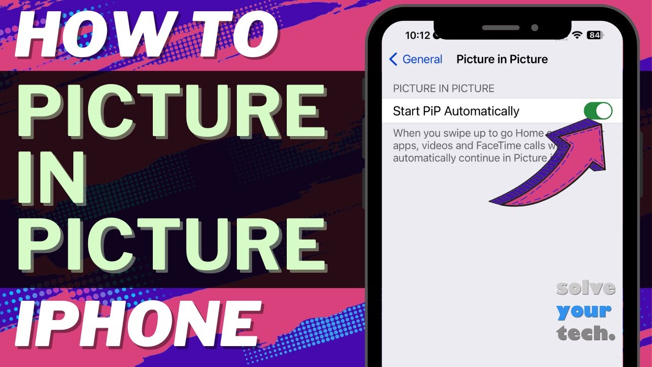 iOS 17: How to Enable Picture in Picture on iPhone - YouTube