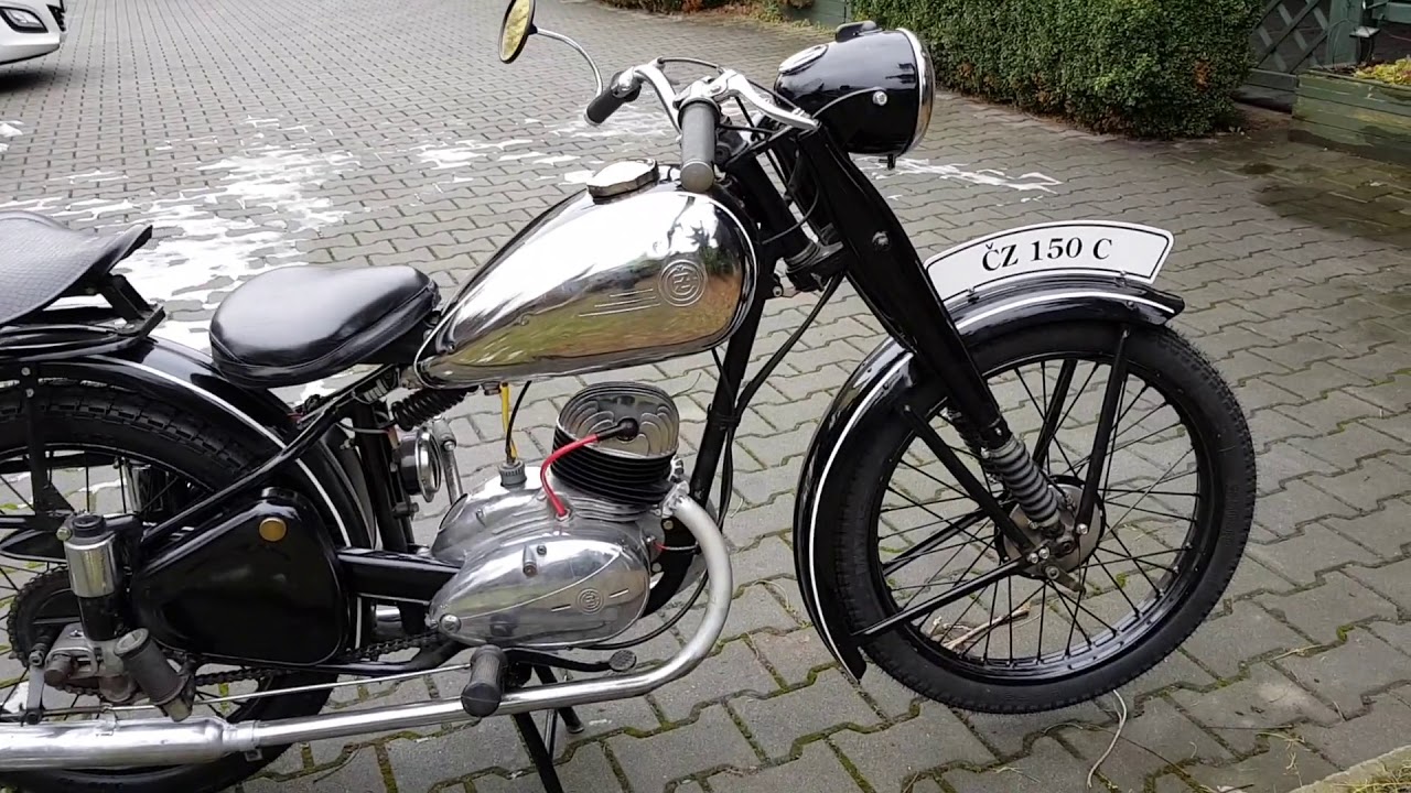 jawa cz 150 c Standa - YouTube