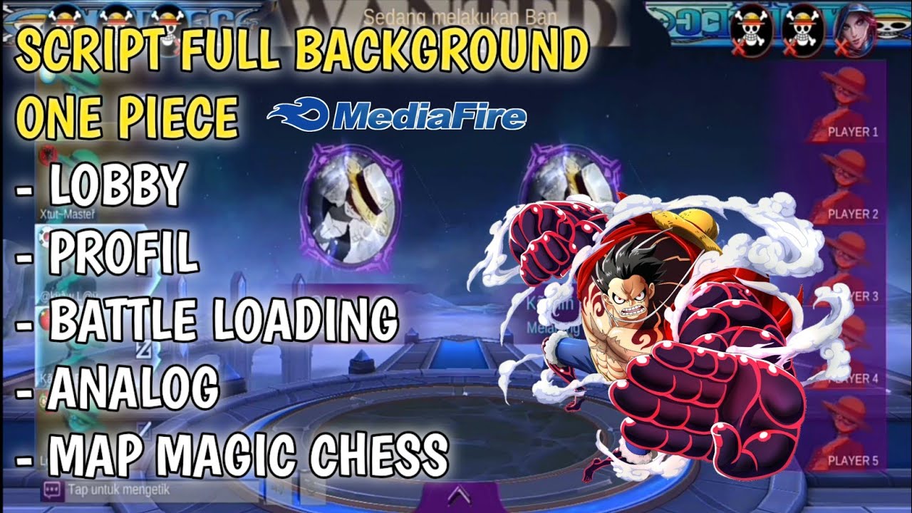 New Update | Script Full Background One piece mobile legends 2020 - YouTube