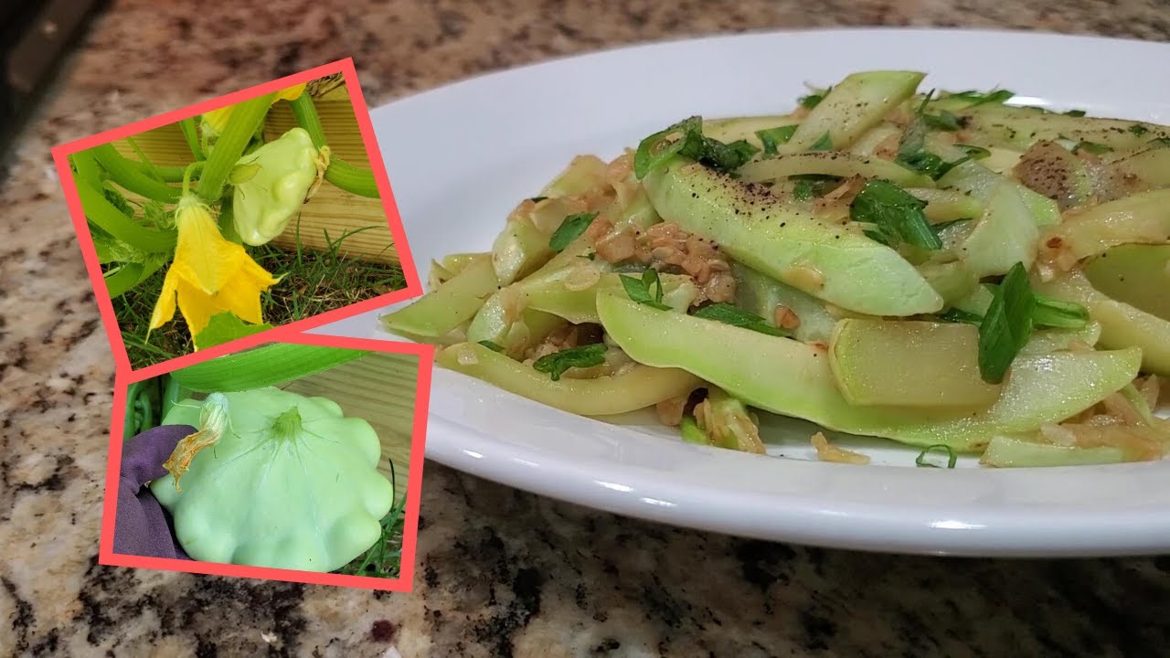 Scallop Squash - YouTube