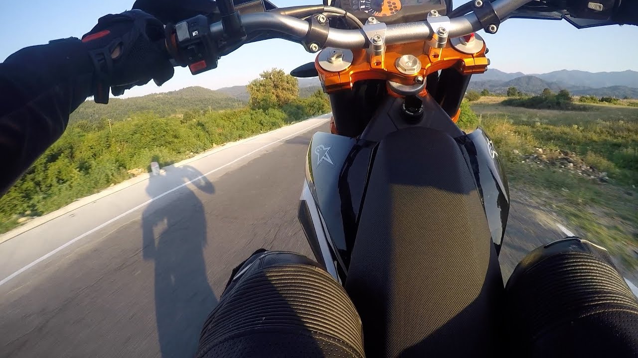 KTM 690 SMC R Supermoto Super Ride 2017 - YouTube