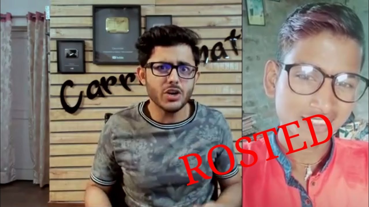 carreyminati rosting to sakce boy.vedio - YouTube