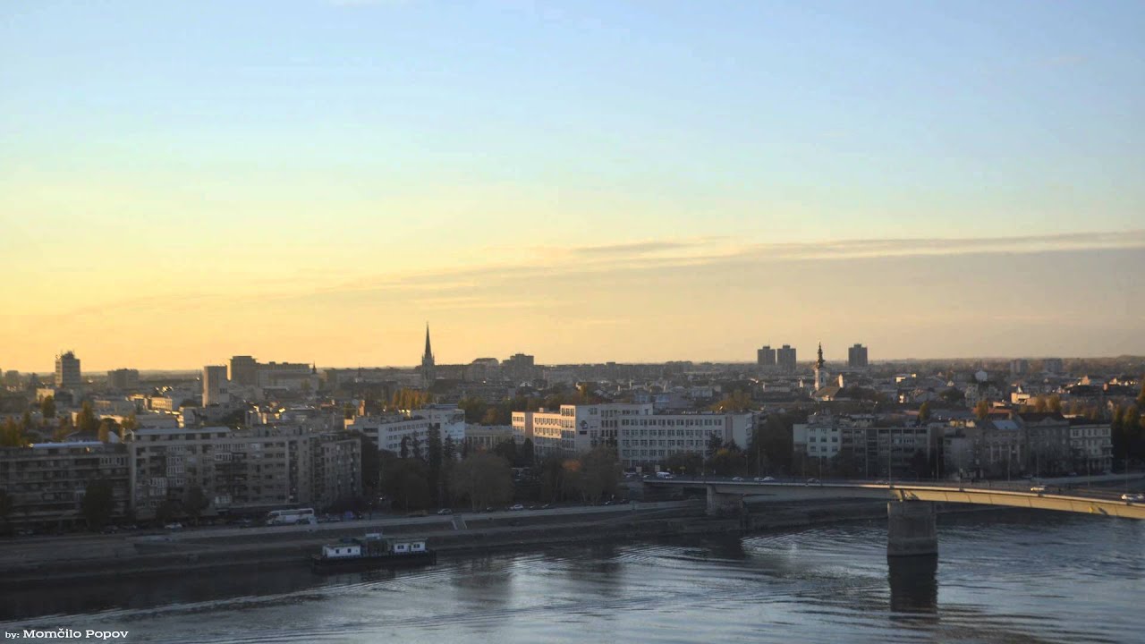 Sunset over Novi Sad - YouTube