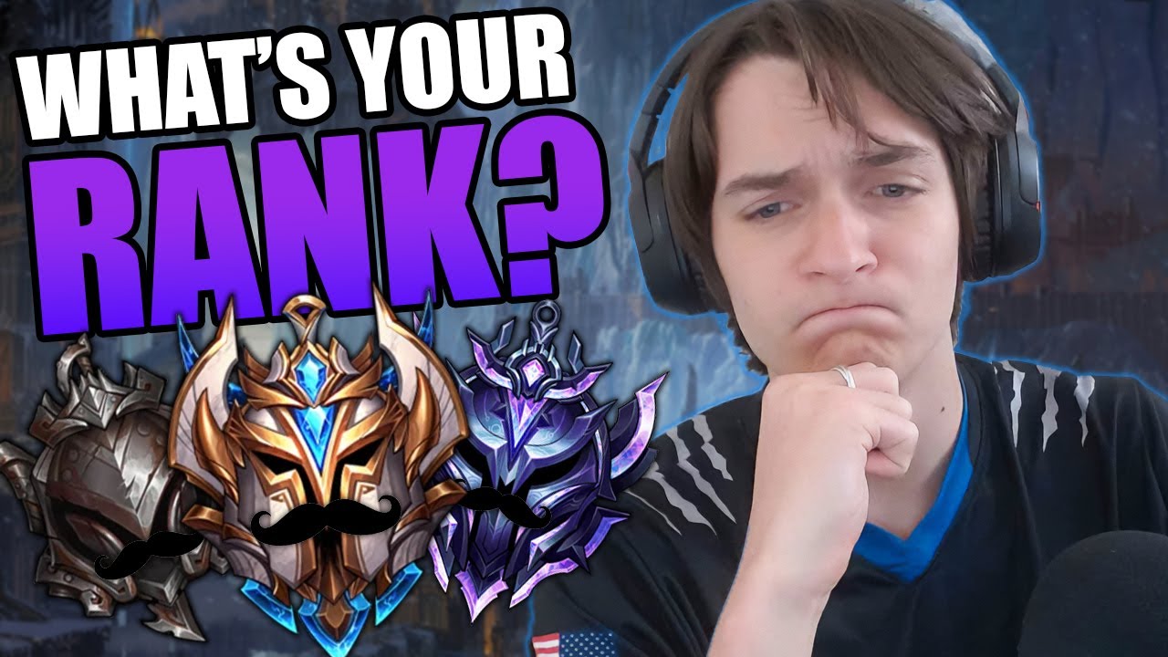 *How I KNOW You're LOW ELO* Rank Guessing CHALLENGE - YouTube