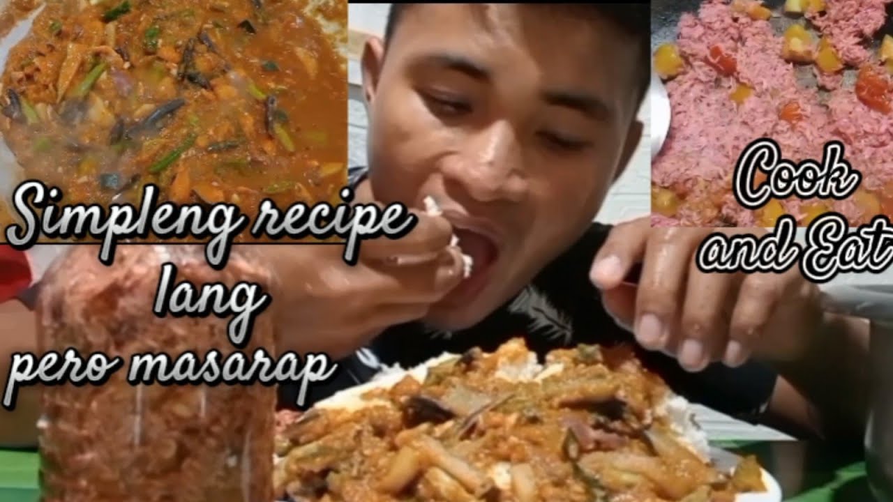 Sari-sari na may Sardinas na nilagyan ng Oyster Sauce | Ginisang Hipon ...
