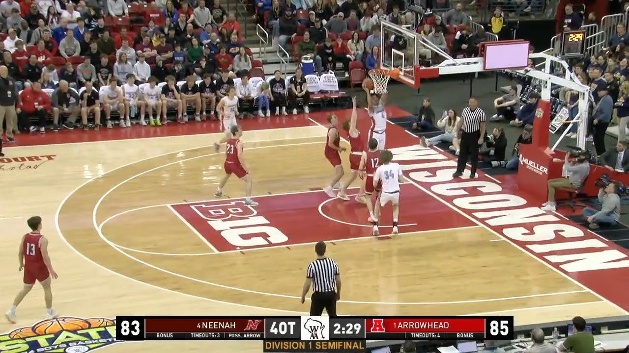 Jace Gilbert powers way to a basket - YouTube