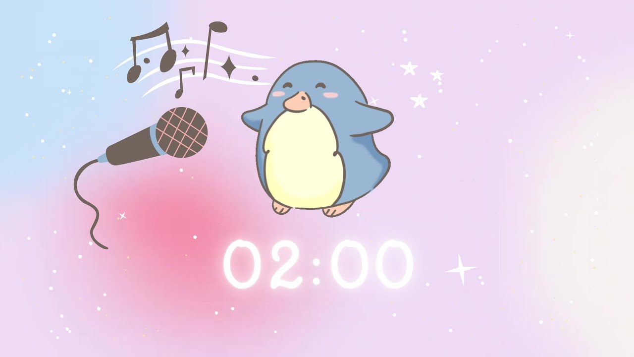 🎤🐧 Kawaii Ni-Ni Song • 2 Minute Cute Timer 🎶 (The Original You’ll ...
