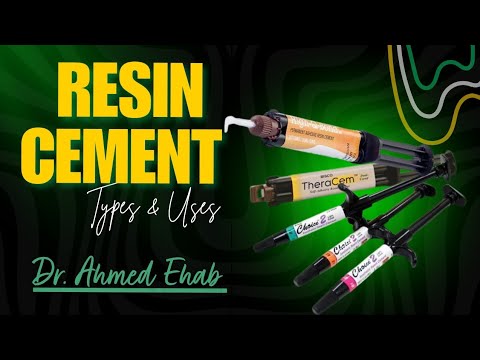 Resin Cements types and uses || Dr. Ahmed Ehab - YouTube