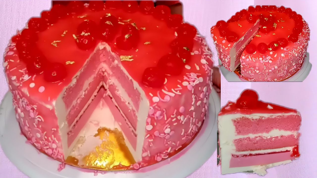 GUAVA MOUSSE CAKE! - YouTube